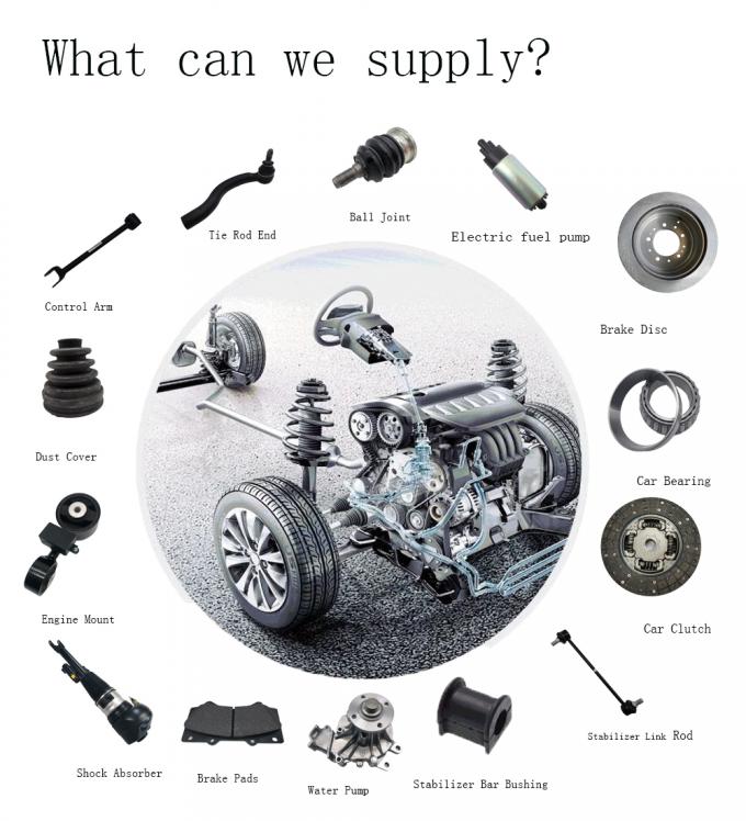 قطع غيار المركبات ، NISSAN CUBE LIVINA TIIDA Right Tie Rod End 48520 3U025